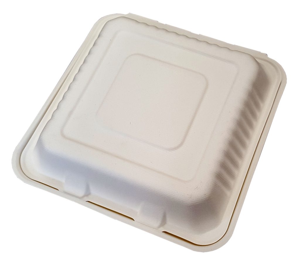 9" Burger Kebab Fast Food Takeaway Boxes 100% Bio Degradable Pack of ...