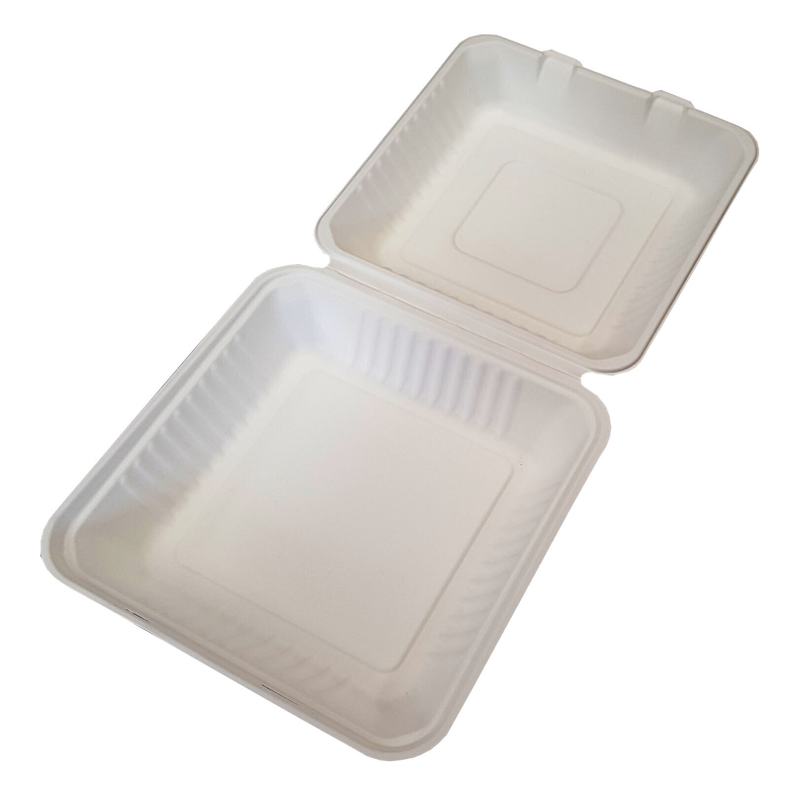 9" Burger Kebab Fast Food Takeaway Boxes 100% Bio Degradable Pack of ...